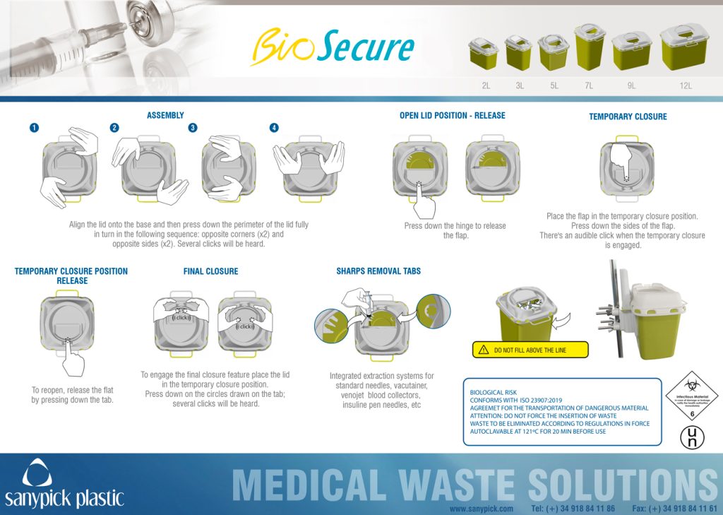12L Biosecure - Sanypick